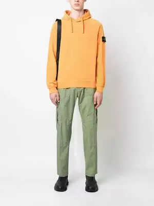 Stone Island Logo Patch Trousers