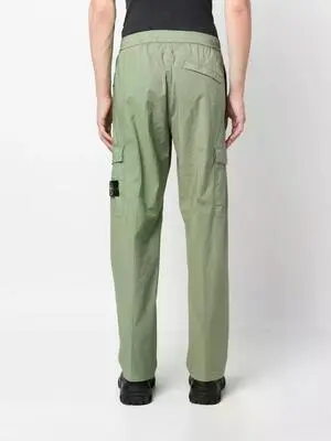 Stone Island Logo Patch Trousers