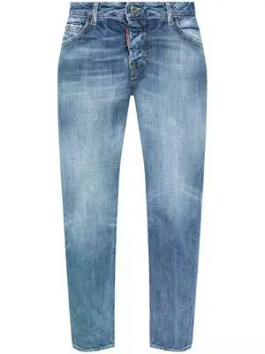Dsquared2 Logo-patch Cotton Jeans