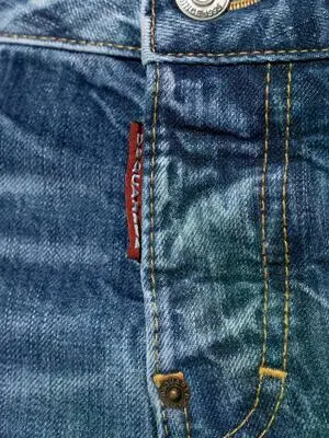 Dsquared2 Logo-patch Cotton Jeans