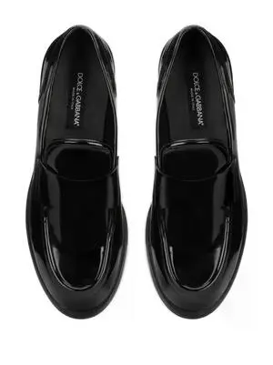Dolce & Gabbana Patent-leather Loafers