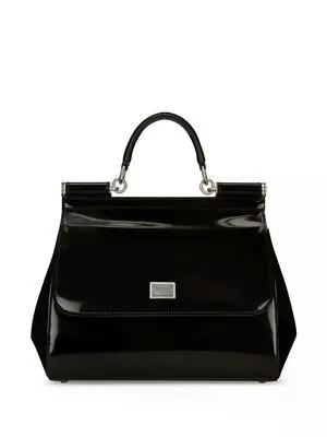 Dolce & Gabbana Large Sicily Top-handle Bag - Black