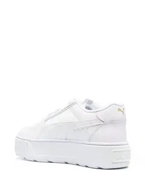 PUMA Karmen Rebelle Perforated Sneakers - White