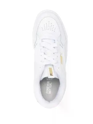 PUMA Karmen Rebelle Perforated Sneakers - White