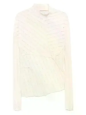 CHIAHUNG SU Long-sleeved High Neck Top