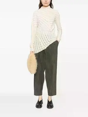 CHIAHUNG SU Long-sleeved High Neck Top
