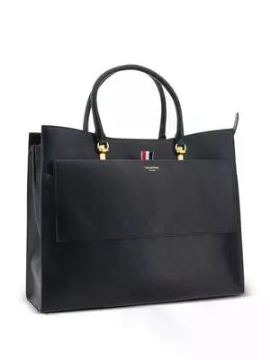 Thom Browne Large Duet Tote Bag - Black