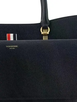 Thom Browne Large Duet Tote Bag - Black