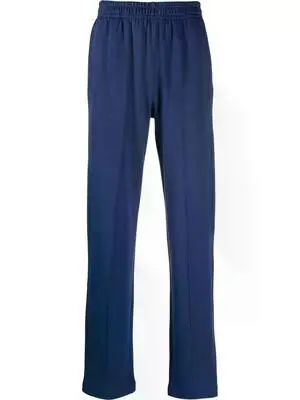 STYLAND Cotton Straight-leg Trousers - Blue