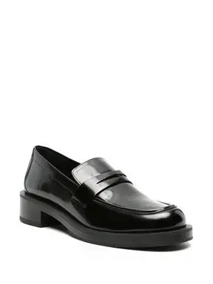 STUART WEITZMAN Palmer Bold Leather Loafers