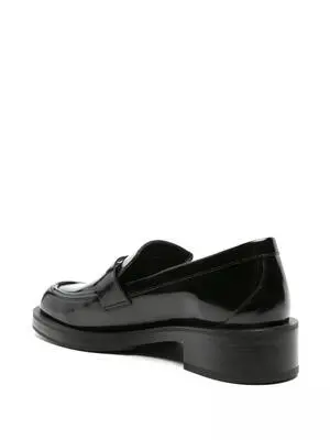 STUART WEITZMAN Palmer Bold Leather Loafers