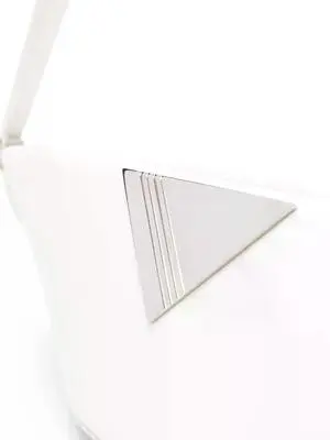 Attico Piccola Leather Shoulder Bag - White