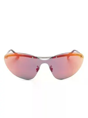 Moncler Carrion Shield Sunglasses - Red