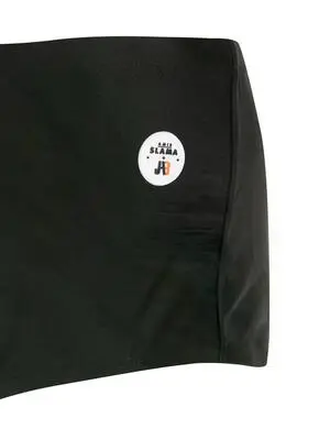 AMIR SLAMA Logo-patch Swimming Shorts