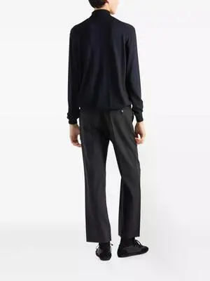 Prada Roll-neck Sweater - Blue