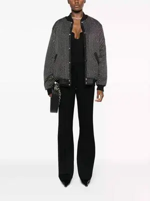 P.a.r.o.s.h Crystal-embellished Press-stud Bomber Jacket