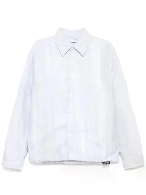 Aspesi Striped Padded Shirt Jacket