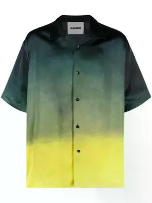 JIL SANDER Gradient-effect Short-sleeve Shirt