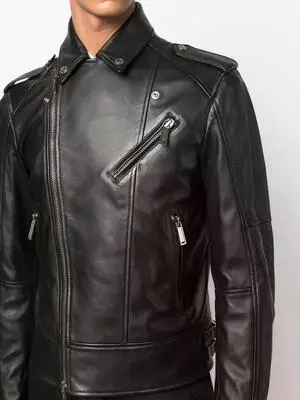 Dsquared2 Leather Biker Jacket