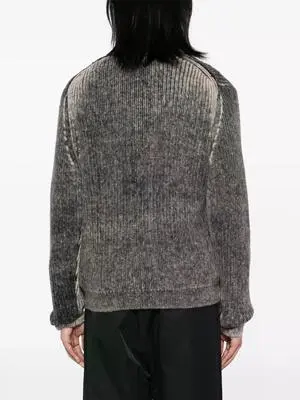 Paul Smith Acid-washed Printed-effect Cardigan