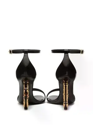 Dolce & Gabbana Baroque Dg 105mm Leather Sandals