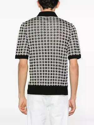 Amiri Patterned Polo Shirt
