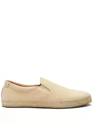 SCAROSSO Leather Espadrilles