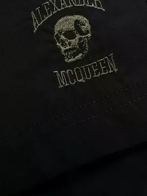 Alexander McQueen Varsity Skull Swim Shorts