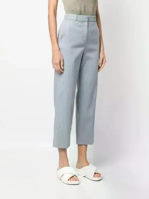 JOSEPH High-waist Cropped Trousers