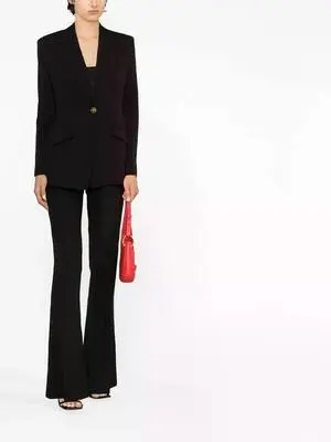 Versace Single-breasted Blazer - Black