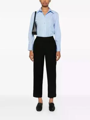Vince Brushed Mid-rise Trousers