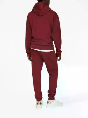 Dolce & Gabbana Motif-embroidered Pullover Hoodie - Red