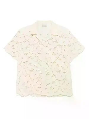 Moncler Floral Macramé Shirt