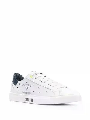 HIDE&JACK Logo-printed Leather Sneakers