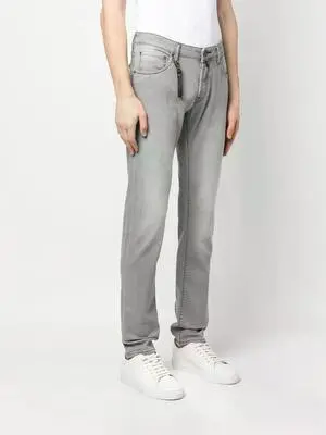 Incotex Regular Straight-leg Jeans - Grey