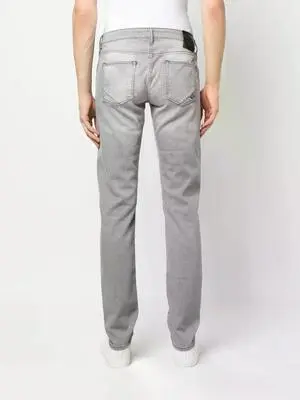 Incotex Regular Straight-leg Jeans - Grey