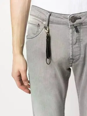 Incotex Regular Straight-leg Jeans - Grey