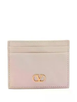 Valentino Garavani Vlogo Card Holder - Neutrals