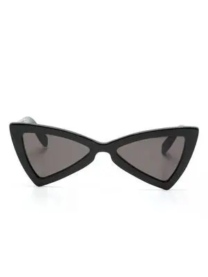 Saint Laurent Geometric Sunglasses - Black