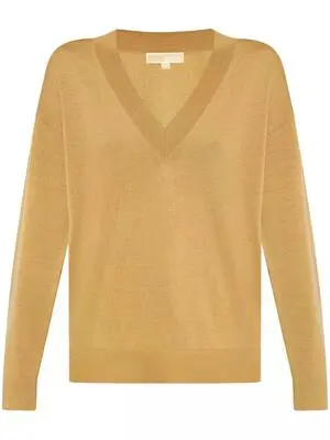 Michael Kors Fine Knit V-neck Jumper