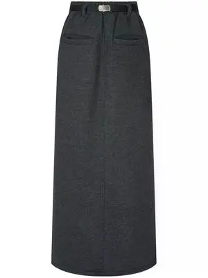 STUDIO TOMBOY Belted French-terry Trousers