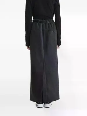 STUDIO TOMBOY Belted French-terry Trousers