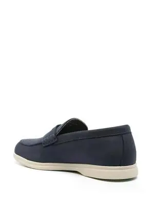 Corneliani Penny-slot Leather Loafers