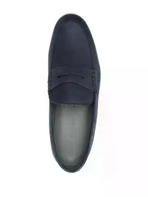 Corneliani Penny-slot Leather Loafers