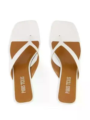Paris Texas 55mm Portofino Sandals - White