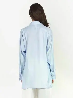 FERRAGAMO Button-front Satin Shirt