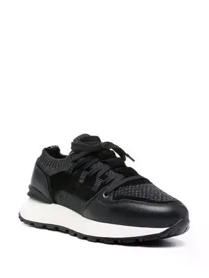 DOUCAL'S Panelled Design Sneakers
