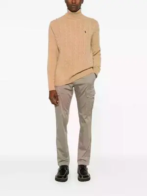 Polo Ralph Lauren Cable Knit Wool-cashmere Blend Jumper