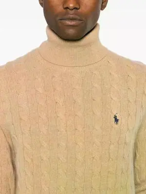 Polo Ralph Lauren Cable Knit Wool-cashmere Blend Jumper