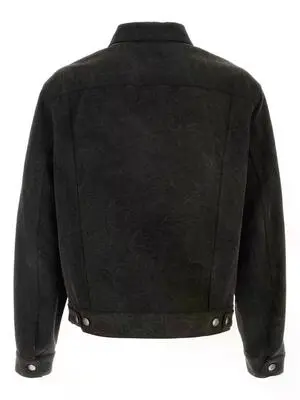 Alexander McQueen Logo-plaque Denim Jacket